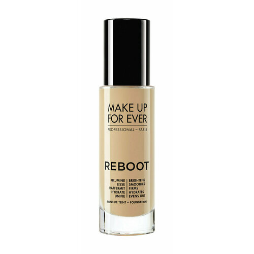 Увлажняющий и выравнивающий тональный флюид для лица Y244 Make Up For Ever Reboot Active Care-In-Foundation