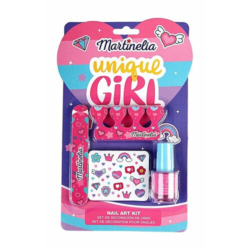 Детский набор для маникюра Martinelia Super Girl Unique Girl Nail Art Kit