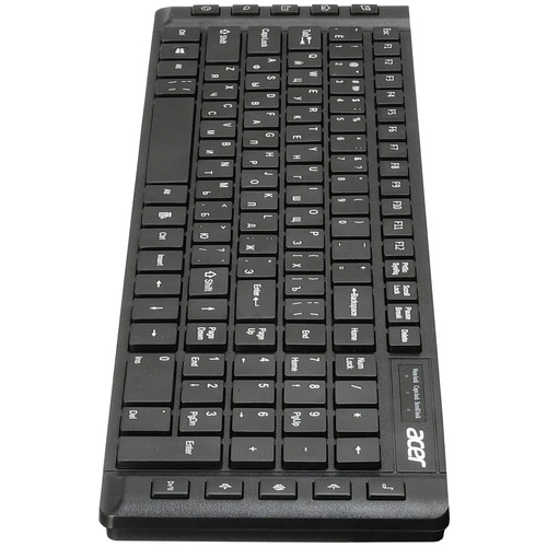ZL. KBDEE.002 Клавиатура Acer OKW010 черный USB slim Multimedia