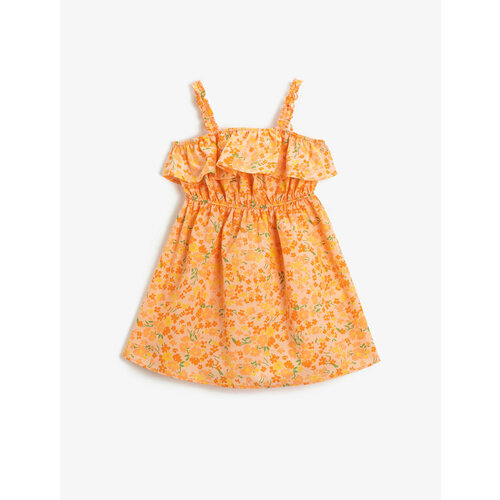 Платье KOTON, размер 122/128, оранжевый