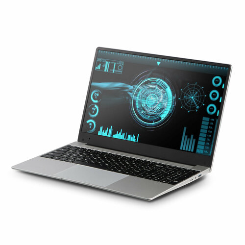 Ноутбук Azerty RB-1550-128 (15.6" Intel Celeron J4105, 8Gb, SSD 128Gb) серебристый / 1920x1080 (Full HD)