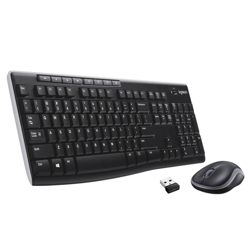 Комплект клавиатура+мышь Logitech MK275, QWERTY, черный