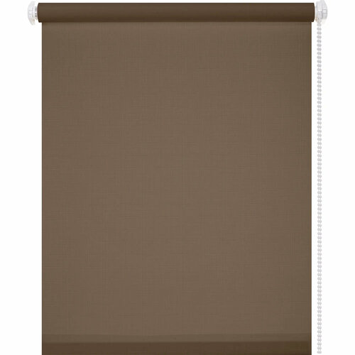 Штора рулонная Inspire Шантунг 55x160 см, цвет коричневый