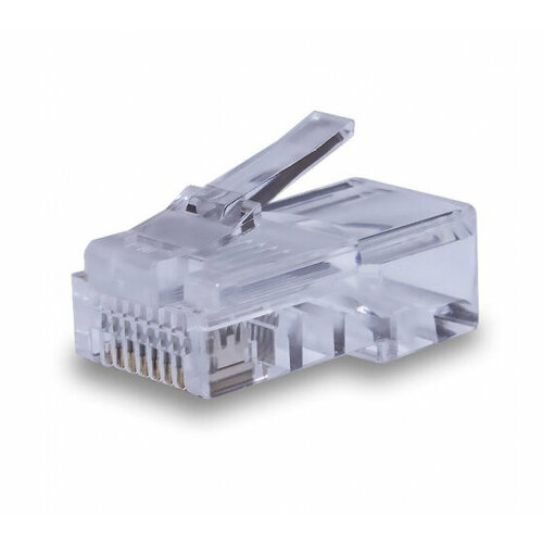 Коннекторы 8P8C (Компьютерные разъемы) U/UTP Cat.5e (RJ-45) Уп. 100шт. | код 10-0209 | SUPRLAN ( 2 упак.)