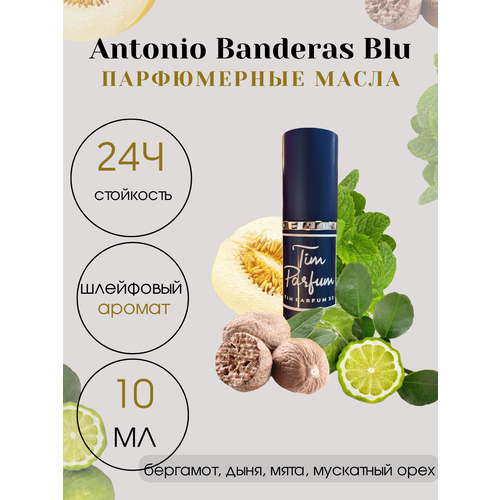 Масляные духи ANTONIO BANDERAS Blu 10мл