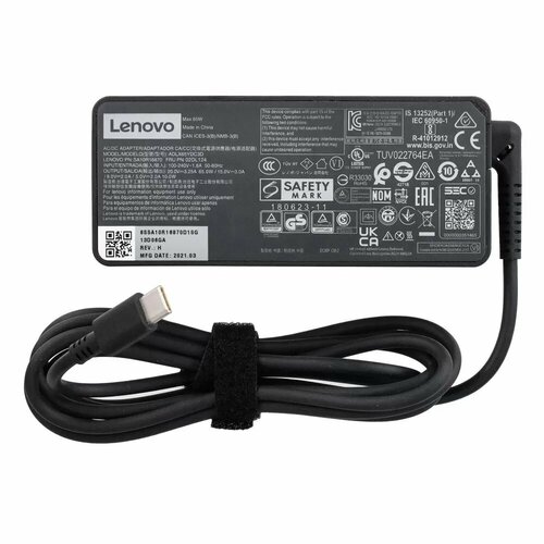 Блок питания зарядка для ноутбука Lenovo ThinkPad Yoga 370, 460 TYPE-C 65W