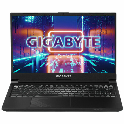 15.6" Ноутбук GIGABYTE G5 KF Intel Core i5-12500H, RAM 16 ГБ, SSD 512 ГБ, GeForce RTX 4060 для ноутбуков 8 ГБ, Windows 11 Home, черный