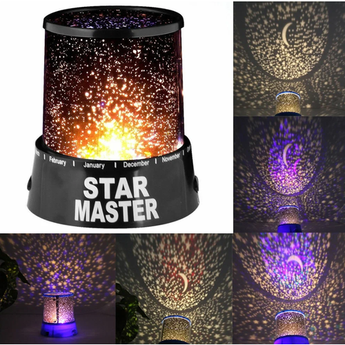 Светильник, детский ночник проектор звёздное небо Star Master Miralda_Shop
