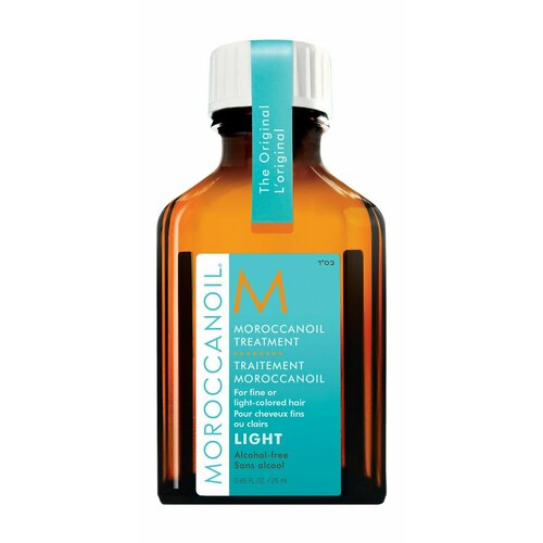 Восстанавливающее масло для тонких и светлых волос Moroccanoil Treatment Light Travel Size