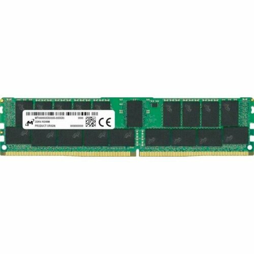 Модуль памяти Micron DDR4 32Gb 3200MHz Crucial MTA36ASF4G72PZ-3G2R1 RTL PC4-25600 CL19 RDIMM ECC 288-pin 1.2В dual rank