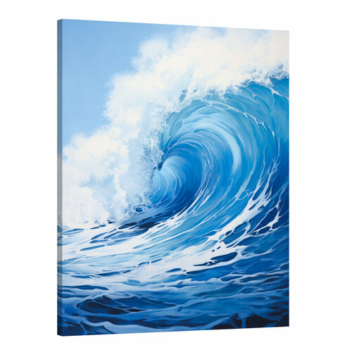 Интерьерная картина 50х70 "Волна"