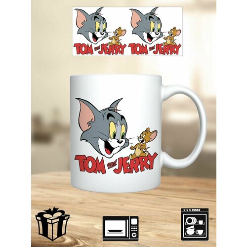 Кружка для чая и кофе "Том и Джерри"