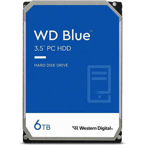 6TB WD Blue (WD60EZAX) {Serial ATA III, 5400 rpm, 256Mb buffer}