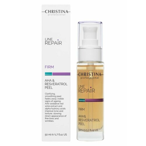 CHRISTINA Кислотный пилинг Firm Aha & Resveratrol Peel