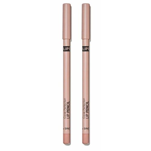 Карандаш для губ The Saem Cover Perfection Lip Pencil, тон 05 Toffy, 2 шт