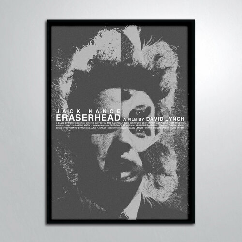 Постер в раме/Дэвид Линч Голова-ластик Картина Eraserhead
