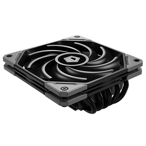 Разное ID-COOLING LGA1700/1200/115X/AM5/AM4 низкопрофильный высота 56mm (27шт/кор, TDP 130W, PWM, 5 тепл. трубки прямого контакта, FAN 120mm,