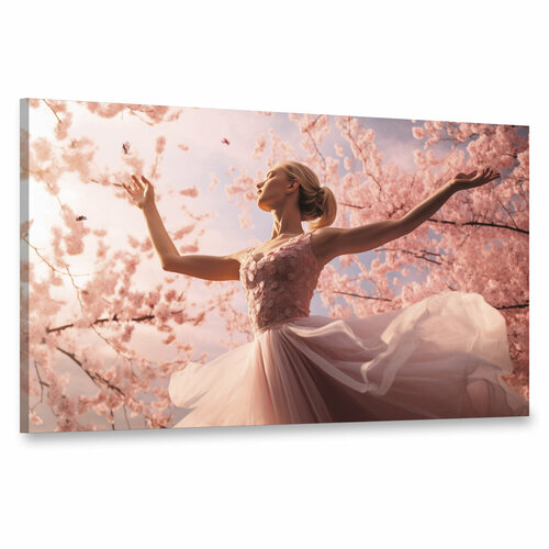 Интерьерная картина 100х60 "Танец весны"