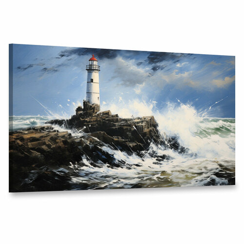 Интерьерная картина 100х60 "Морская живопись"