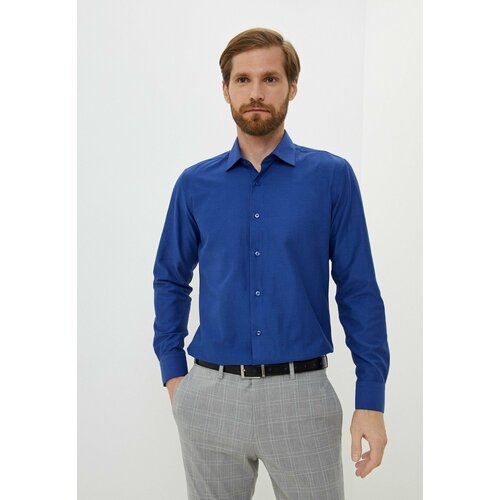Рубашка BAWER, размер 4XL, синий