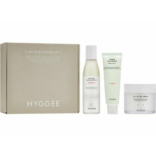 Подарочный набор для ухода за кожей лица HYGGEE One Step Routine