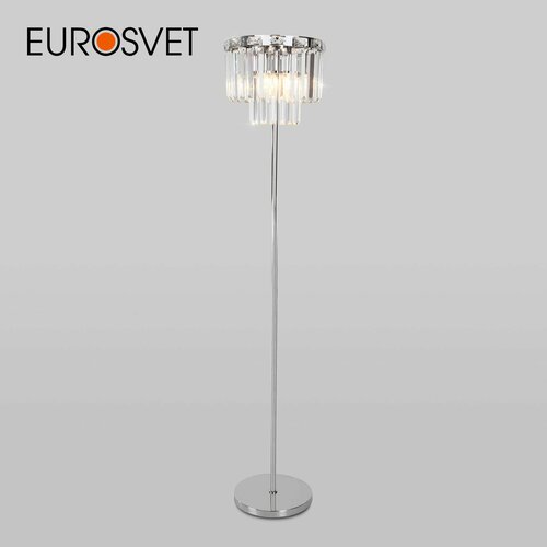 Торшер / Напольный светильник Eurosvet Elegante 01137/3 хром