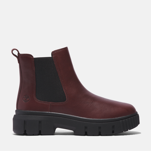 Ботинки Timberland, размер 8,5 US, бордовый