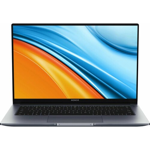 Ноутбук Honor MagicBook 14 NMH-WFQ9HN 5301AFWF, 14", IPS, AMD Ryzen 5 5500U 2.1ГГц, 6-ядерный, 16ГБ DDR4, 512ГБ SSD, AMD Radeon , Free DOS, серый