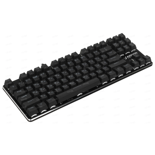 Игровая механическая клавиатура ARDOR GAMING Blade PRO, Kailh Blue, 87 клавиш, RGB, проводная, чёрная.
