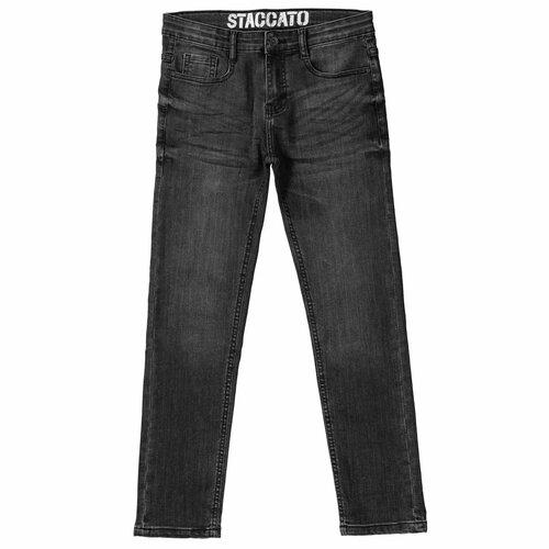 Джинсы  Staccato Jungen Jeans Kinder Classic Fit, размер 134, черный