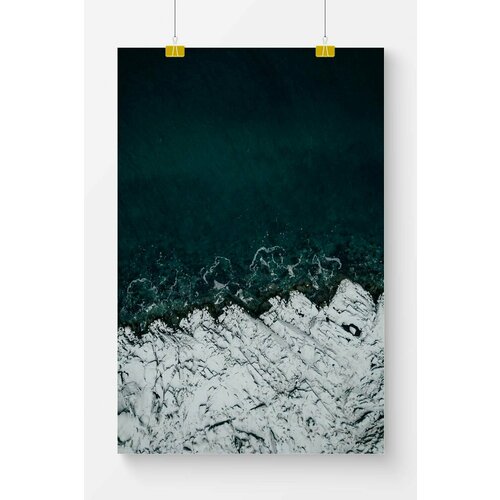Постер для интерьера Postermarkt, 40х50 см в тубусе, постер Море #9
