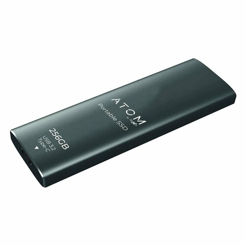 Внешний диск SSD Atom 256GB AEXSSD256GSG USB3.2 Type-C Space Gray