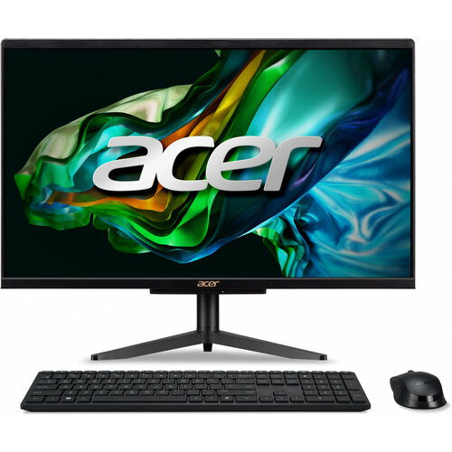 ACER Моноблок Acer Aspire C24-1610 23.8" Full HD i3 N305 (1.8) 8Gb SSD256Gb UHDG CR Eshell WiFi BT 65W клавиатура мышь Cam черный 1920x1080 DQ. BLCCD.001