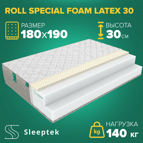 Матрас Sleeptek Roll Special Foam Latex 30 180х190 см