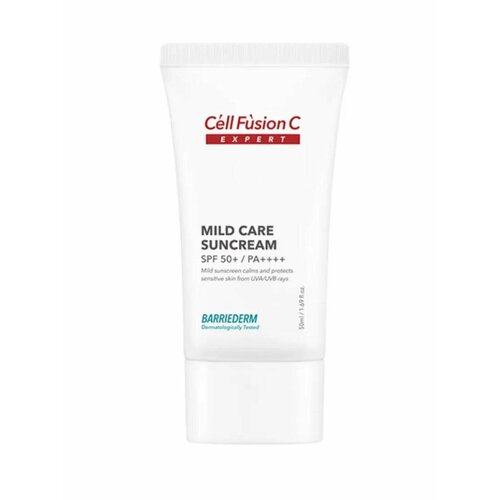 Cell Fusion C Expert Mild Care Sunscream SPF50 Крем солнцезащитный с церамидами , 50 мл