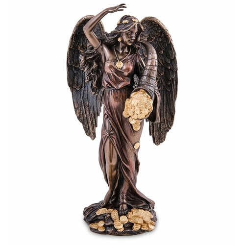 Статуэтка Veronese "Фортуна - Богиня счастья и удачи" (bronze/gold) WS-17/ 2