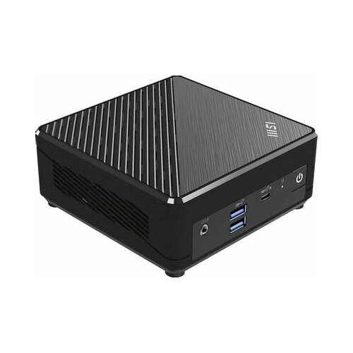 Неттоп MSI Cubi N ADL-019RU, Intel N100, DDR4 4ГБ, 128ГБ(SSD), Intel UHD Graphics, Windows 11 Professional, черный 9S6-B0A911-071