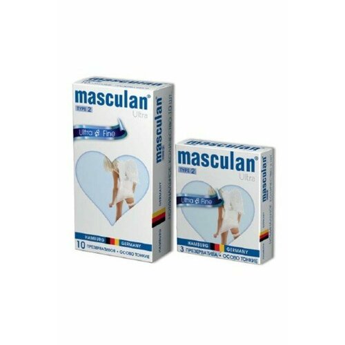 Презервативы Ultra Fine Masculan Ultra 2 10 шт.