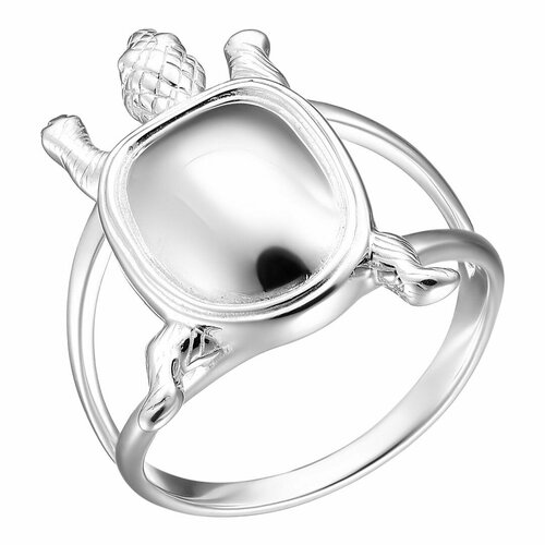 Перстень UVI Ювелирочка, серебро, 925 проба, родирование, размер 17.5, серебряный