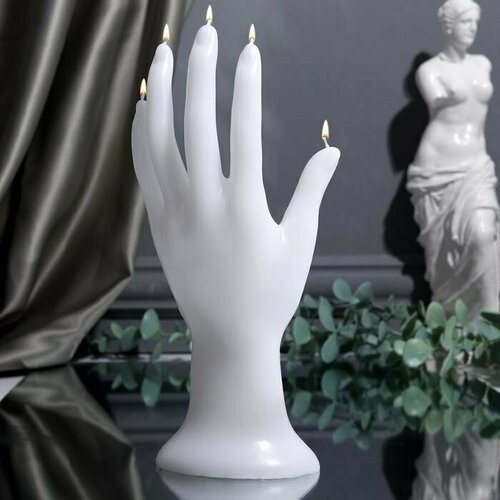 Свеча интерьерная "Женская рука" (комплект из 5 шт)