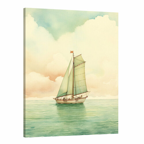 Интерьерная картина 50х70 "Морская ностальгия"