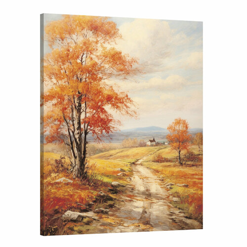 Интерьерная картина 50х70 "Осенний пейзаж"