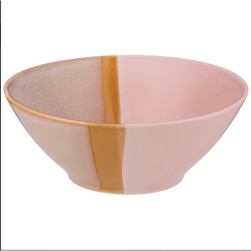 Набор салатников из 2 шт. BRONCO "SUNSET" 600 мл 16*6 см, цвет розовый