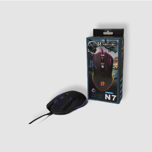 Игровая мышь для ПК Optical Mouse N7, 6 кнопок, 2400 DPI