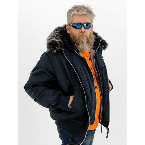 Куртка Apolloget, размер 8XL, синий