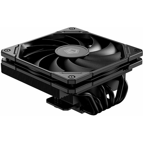 ID-Cooling Кулер для процессора ID-COOLING IS-67-XT BLACK LGA1700/1200/115X/AM5/AM4 низкопрофильный высота 67mm (18шт/кор, TDP 150W, PWM, 6 тепл. трубок + медная база, FAN 120mm) BOX