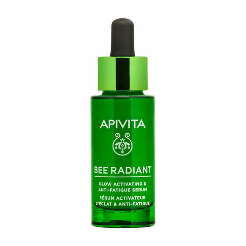 Сыворотка активатор сияния для лица против признаков усталости кожи Apivita Bee Radiant Glow Activating and Anti Fatigue Serum