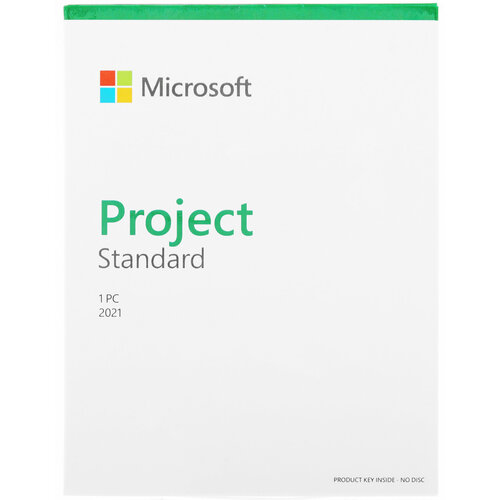 Офисное приложение Microsoft Project Standard 2021 Win English Medialess P8 (076-05916)