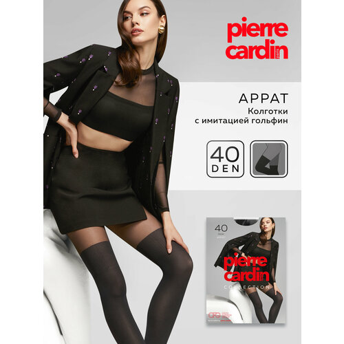 Колготки  Pierre Cardin, 40 den, размер 2, черный