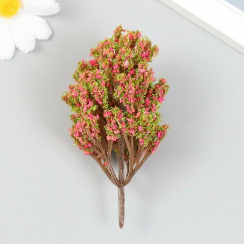 Искусственное растение для творчества пластик "Розовое дерево"